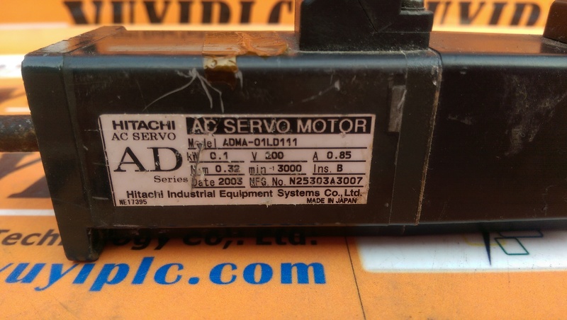 HITACHI ADMA-01LD111 AC SERVO MOTOR - PLC DCS SERVO Control MOTOR POWER SUPPLY IPC ROBOT
